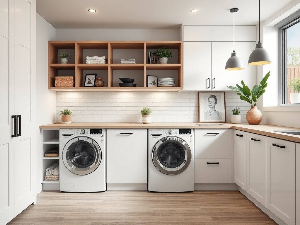 Designing a Highly Modern Open Laundry Room – PeakViews